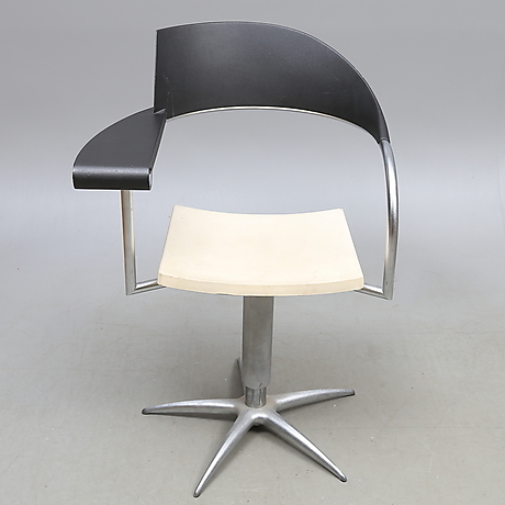 PHILIPPE STARCK, swivel chair/barber chair, "Techno", 1990s/2000s ...