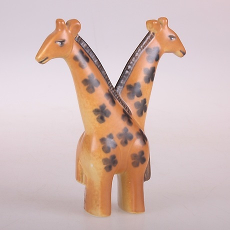 LISA LARSON. figurine, "Giraffe", Gustavsberg. Art - Sculptures ...