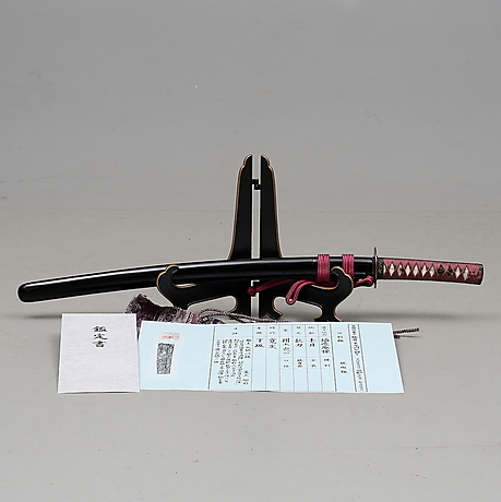 Svärd, Japan, HIROTAKA 汎隆, 1655 (明暦 Meireki) - 1658. Vapen & Militaria ...