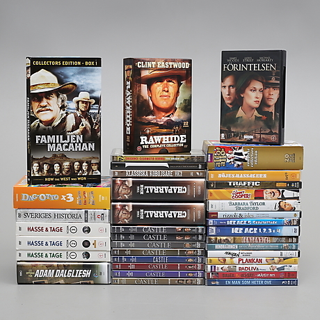 DVD FILMS, Macahans, High Chaparall, Plankan, Castle, Clint Eastwood ...
