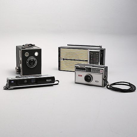 COLLECTION CAMERAS and T-RADIO, 1900s. Miscellaneous - Modern consumer ...