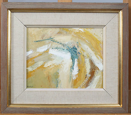 PIERRE PALLUT. Oil on cardboard, Composition, signed Pallut. Art ...