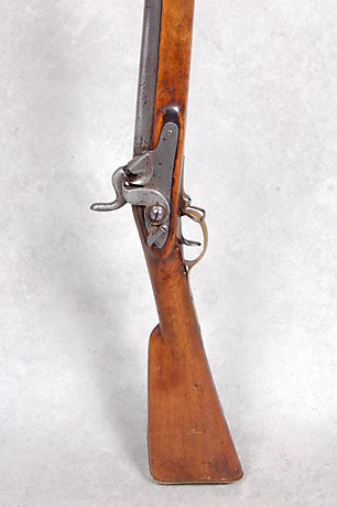 BATCH LOCK RIFLE, with bayonet, 1800s. Coins, Medals & Stamps - Auctionet