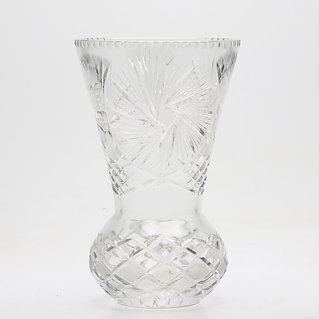 VAS, kristall, 1900-tal. Glas - Övrigt - Auctionet