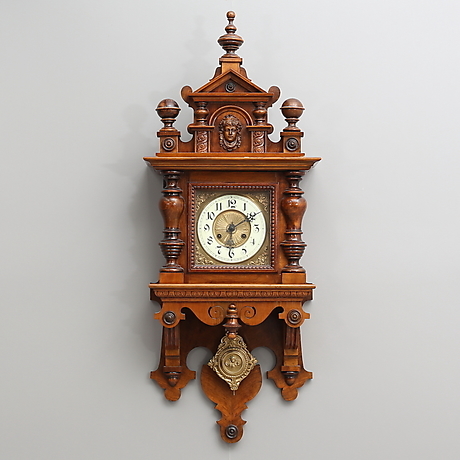 MANOR CLOCK, New Renaissance, late 1800s. Clocks & Watches - Wall ...