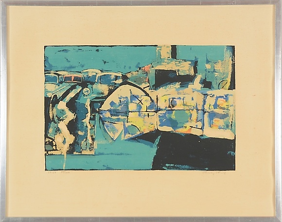 HARDY STRID. Color serigraphy. Art - Engravings & Prints - Auctionet