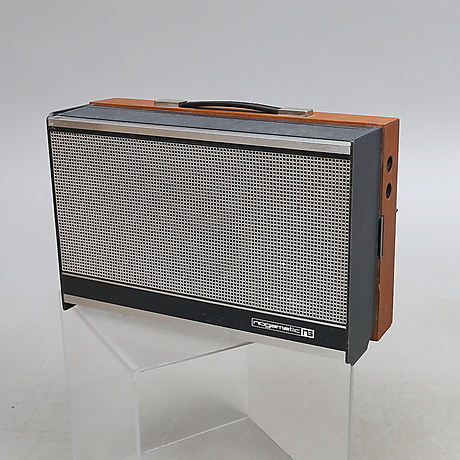 RESEGRAMMOFON, med teak, Nogamatic NS 8855. Samlarföremål - Teknika ...