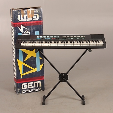 SYNTH, GEM PX3, midi, 1980s. Collectables - Musical instruments - Auctionet