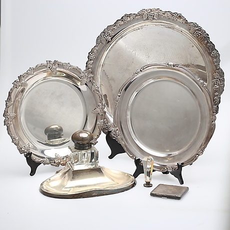 NEW SILVER OBJECTS, 6 pcs, 1900s. Silver & Metals - Other metals ...