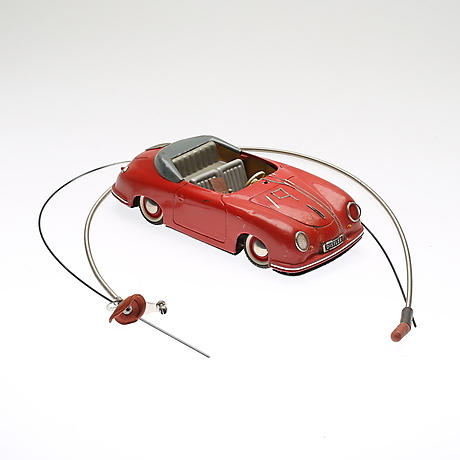 TIN CAR, Distler Electromagnetic 7500 Porsche, West Germany. Toys ...