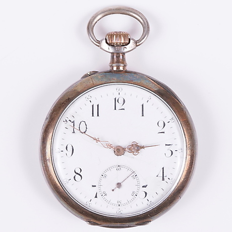 POCKET WATCH, silver, LUC, first part of the 20th century. Clocks ...