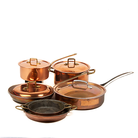 TRACTOR BOILERS, 6 pieces, copper. Silver & Metals - Pewter, Brass ...