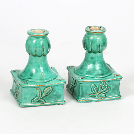 CANDLES, ceramics, William Kåge, Gustavsberg. Ceramics & Porcelain ...