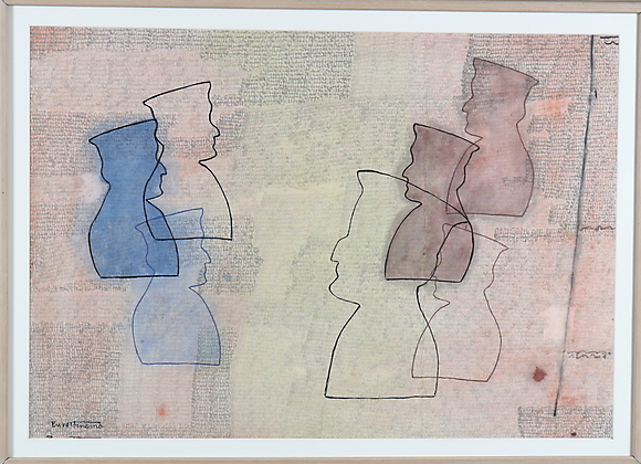 RUNE TÖRNEMO. "Duke of Urbino", watercolor/mixed media, signed. Art ...