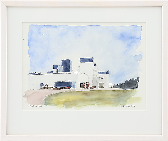 IVAN NOVOTNY. AKVARELL, Flygts i Lindås, signed and dated 2003. Art ...