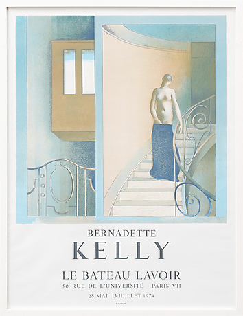 POSTER, Bernadette Kelly, lithographic print, unsigned. Art ...