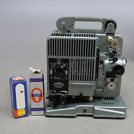 FILM PROJECTOR Siemens "2000" and FILM SCREEN, 1900s. Photo, Cameras ...