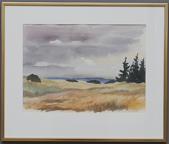 PER ENGSTRÖM. akvarell, signerad, daterad 1994. Konst - Måleri - Auctionet