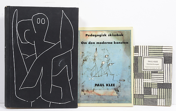 KLEE, P. educational sketchbook. about modern art. + Paul Klee ...