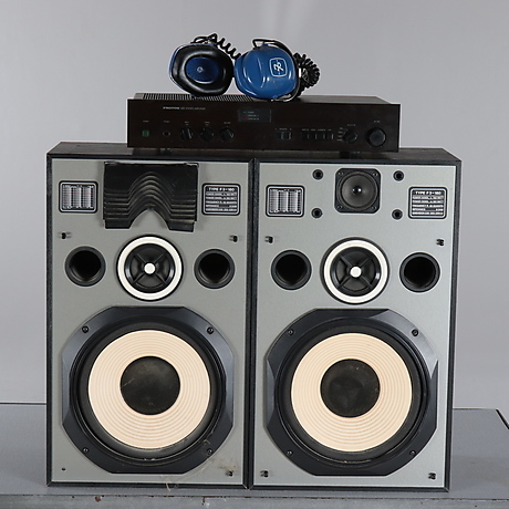 SOUND SYSTEM, Proton 520 and 2 speakers type F 3-180. Miscellaneous ...