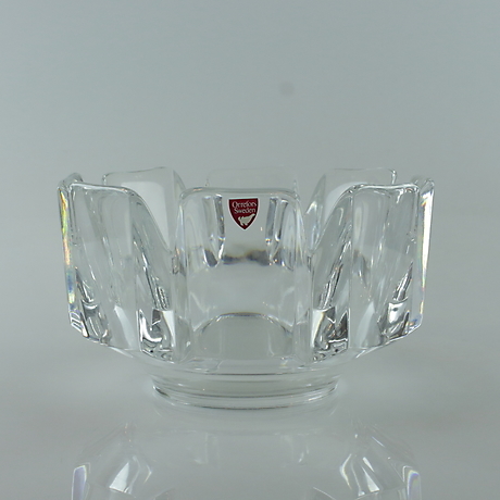 SKÅL, Orrefors, Corona, signerad Lars Hellsten. Glas - Övrigt - Auctionet