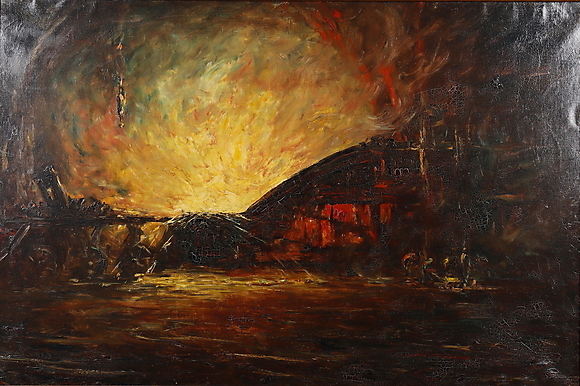 ARMAND GUSTAVE GÉRARD JAMAR (BELGIAN 1870-1946). LA FORGE. Art - Paintings - Auctionet