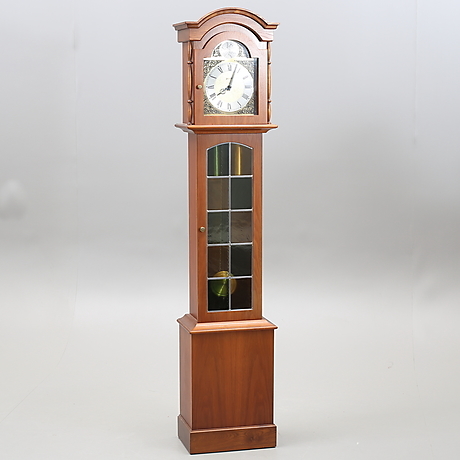 FLOOR CLOCK, straight model, "Tempus Fugit", Westerstrand, second half ...