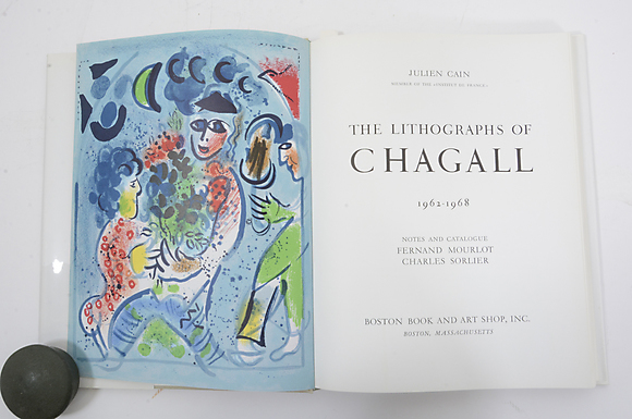 Chagall lithograph III. 1962-1968. with two original lithographs. Books ...