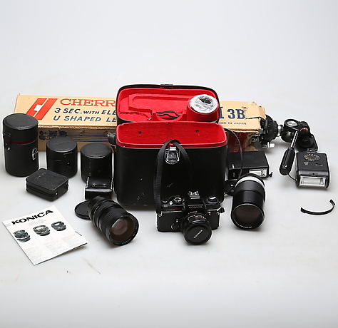 SYSTEM CAMERA "Conica" with lens and tripod. Photo, Cameras & Lenses ...