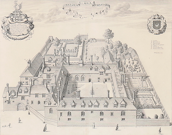 TRINITY HALL, CAMBRIDGE. Art - Engravings & Prints - Auctionet