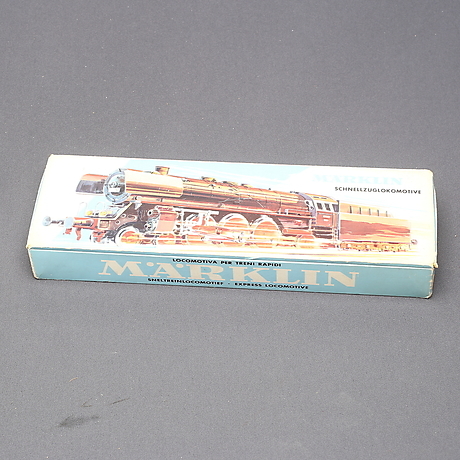MÄRKLIN 3026.1 German steam locomotive, original box. Toys - Auctionet