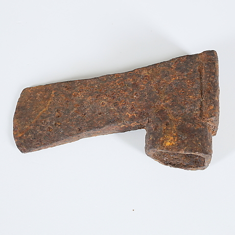 AX HEAD, iron, 19th/20th century. Swedish Folk Art - Tools & Gears ...