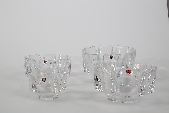 BOWL, glass, "Corona", 4 pieces, Orrefors. Glass - Other - Auctionet