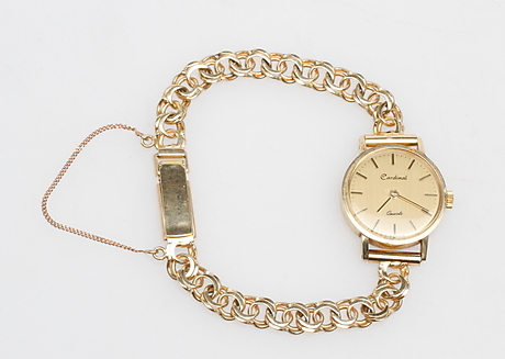 WOMEN'S CARDINAL with BISMARCKS BRACELET, 14k gold, total weight approx ...