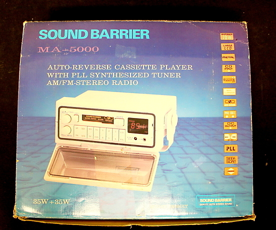 RADIO, Sound Barrier, MA-5000 Marine Stereo. Samlarföremål - Teknika ...