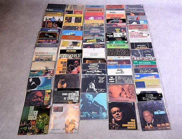 LP-DISCS JAZZ 89 pieces 1950s, 1960s, 1970s. Miscellaneous ...