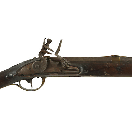 FLINTLOCK RIFLE, England, London 18th century. Coins, Medals & Stamps ...