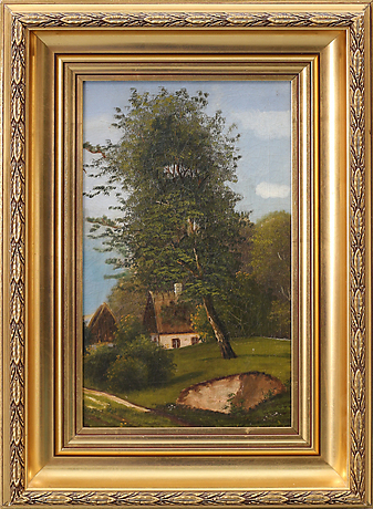 LARS T WAHLSTRÖM. "Aspen", oil on canvas, signed. Art - Paintings ...