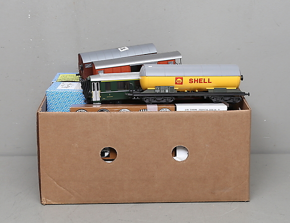 TRAIN PARTS, 15 parts, Fama, Ace trains, ETS, Lima. Toys - Auctionet