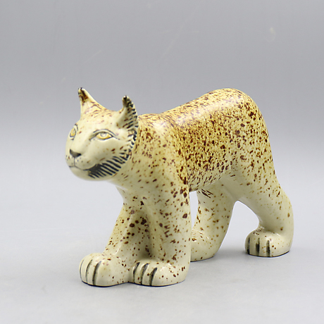 LISA LARSON. Lynx, From the "Endangered Animals" series. Lisa Larson ...