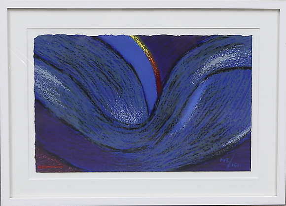 OLLE BONNIÉR. Color lithograph, signed and numbered 143/150. Art ...