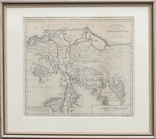 ANTIQUE MAP. FRENCH COLONIZATION OF EGYPT. Books, Maps & Manuscripts ...