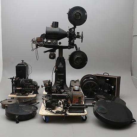 A LARGE COLLECTION OF FILM SHOWING TECHNOLOGY, Krupp-Ernemann etc. 1910 ...
