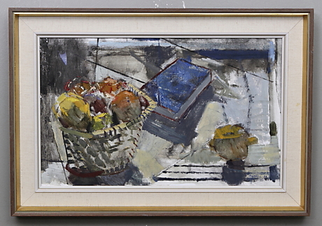 BY THORELL. Oil on canvas, signed and dated -66. Art - Paintings ...
