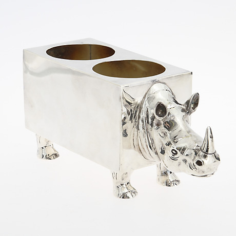 COASTER, nysilver, Almazan, Spanien, 1900-tal. Silver & Metall - Auctionet