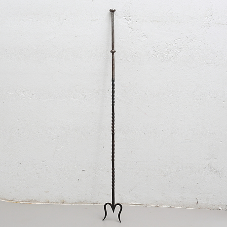 FIRE FORK, forged, 19th century. Miscellaneous - Miscellaneous - Auctionet