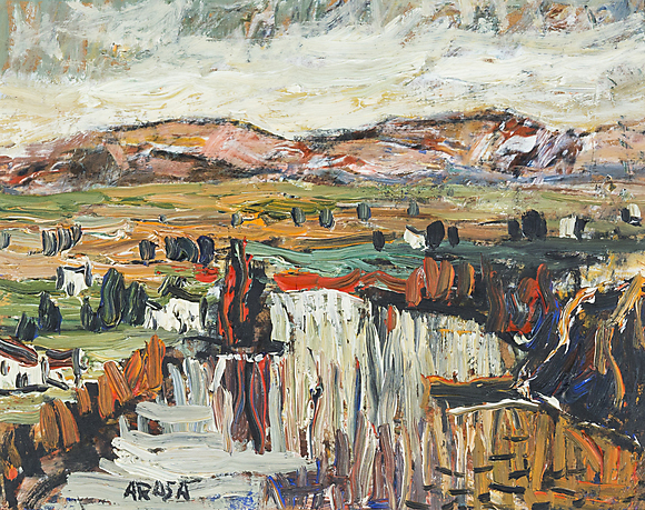 FERRAN ARASA. Landscape. Art - Paintings - Auctionet