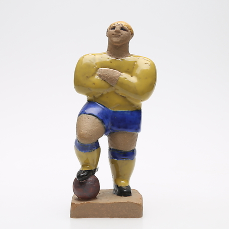LISA LARSON, figure in the shape of a soccer player, from the series ...