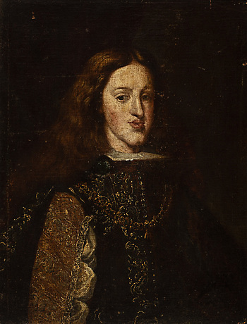 SPANISH SCHOOL, CIRCA 1680. FOLLOWER OF CLAUDIO COELLO. Charles II. Art ...