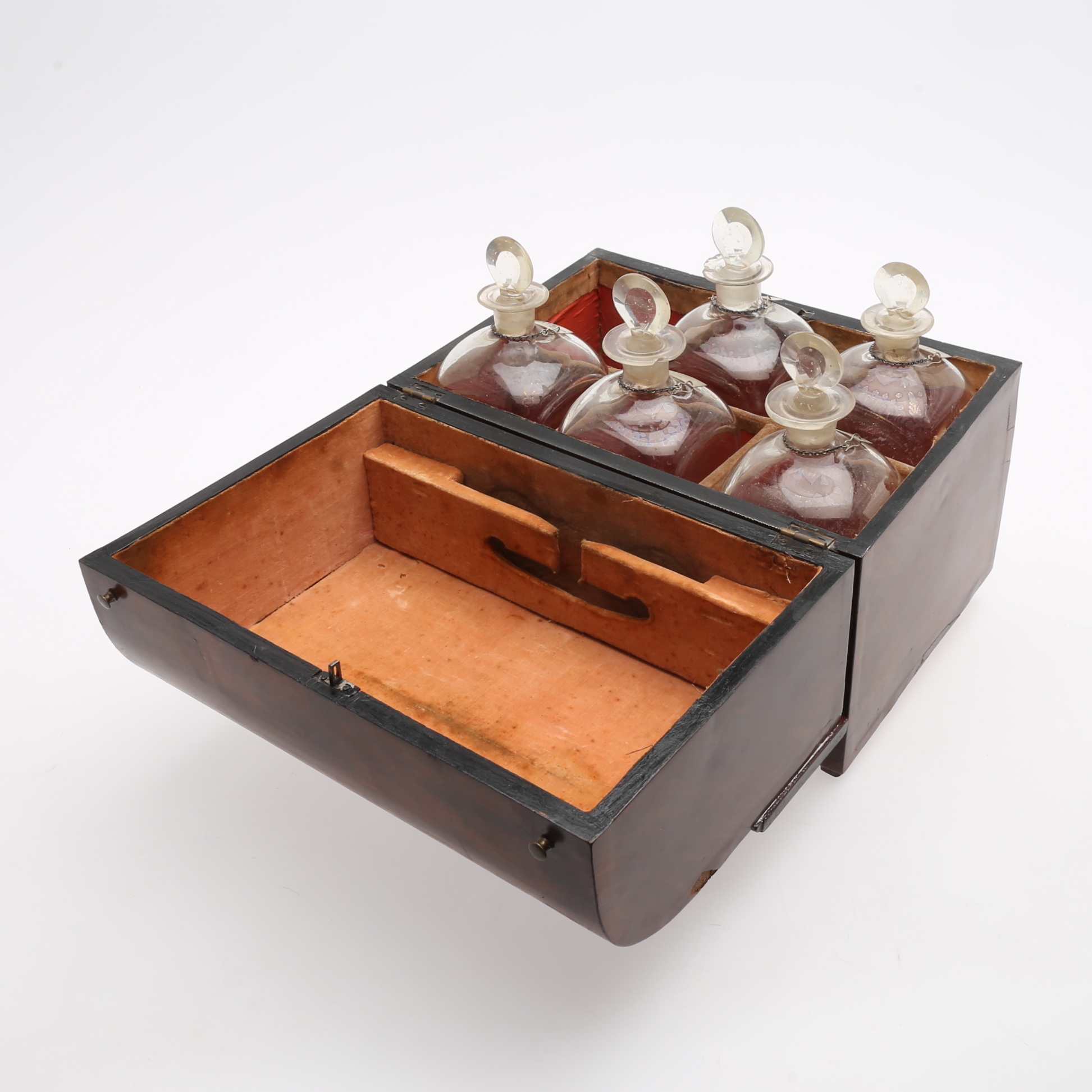 Images for 1009569. BOTTLE CRATE FOR 6 BOTTLES, REGENCY, MAHOGANY, WITH ...